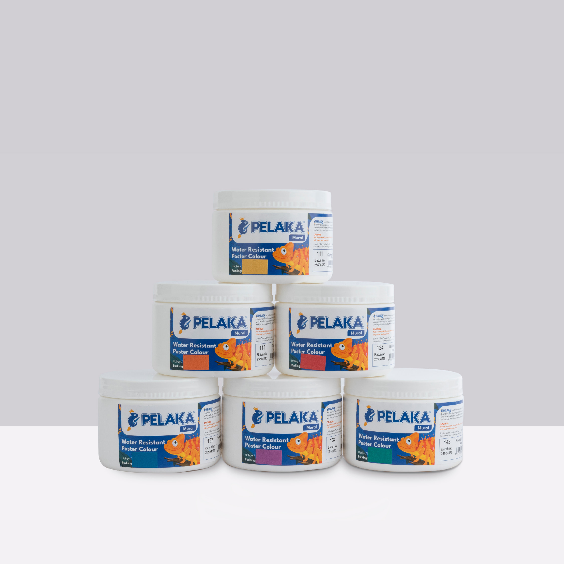 Pelaka Mural Colour Paint – 500gm – Pelaka
